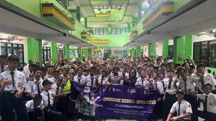 Lewat Operasi Zebra Jaya 2025, Satlantas Jakbar Edukasi Pelajar Bahaya ...